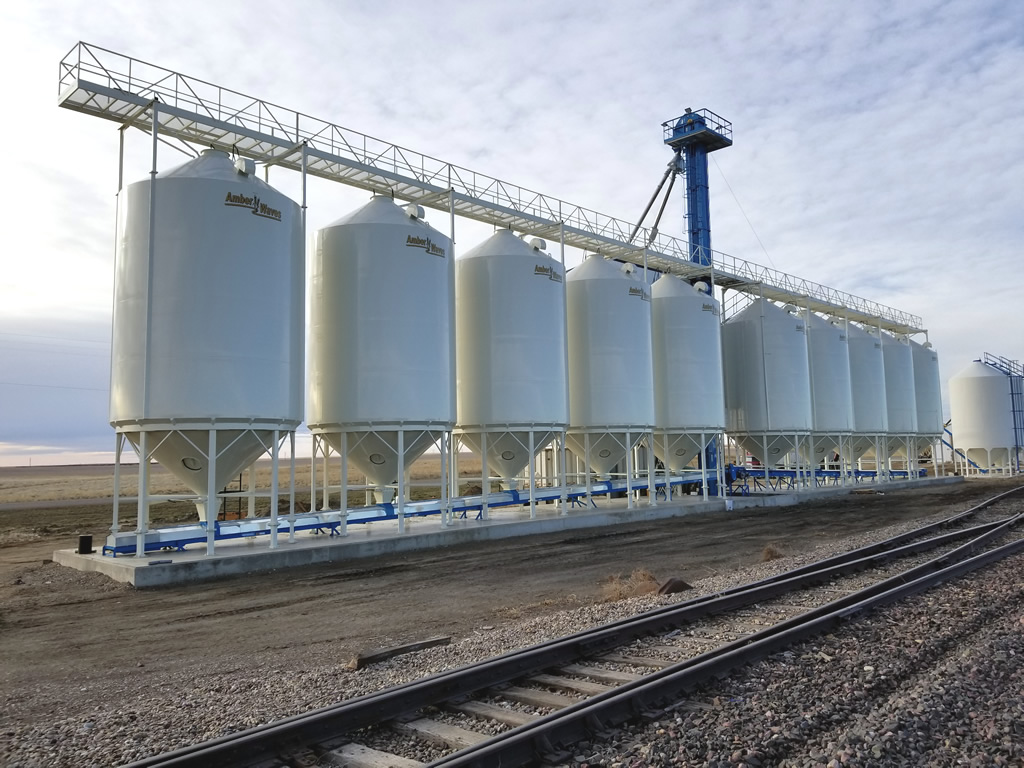 Amber Waves Inc. - Hopper Bottom Bins